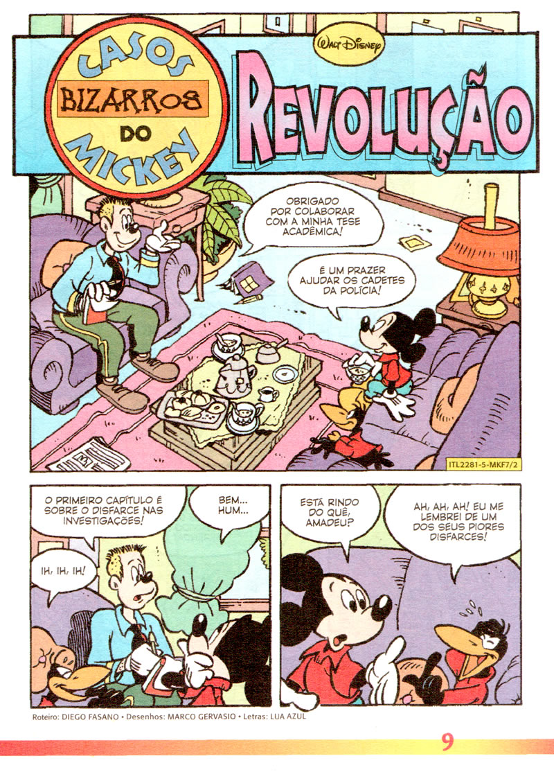 Mickey Férias #7 [Dezembro/2011] - Prévia em scans na pág 02