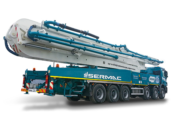 pompe calcestruzzo betonpompe sermac