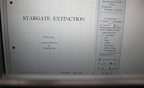 Le premier film Stargate Atlantis