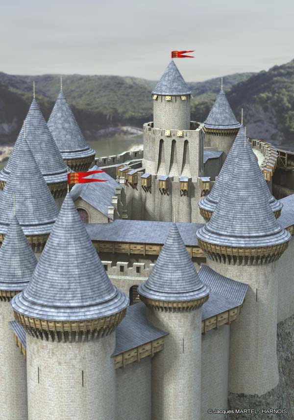 [Projet] Château fort avec sa ville médiévale