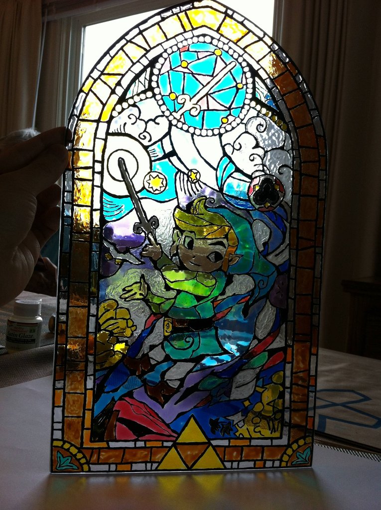 Vitral de The Legend of Zelda: The Wind Waker