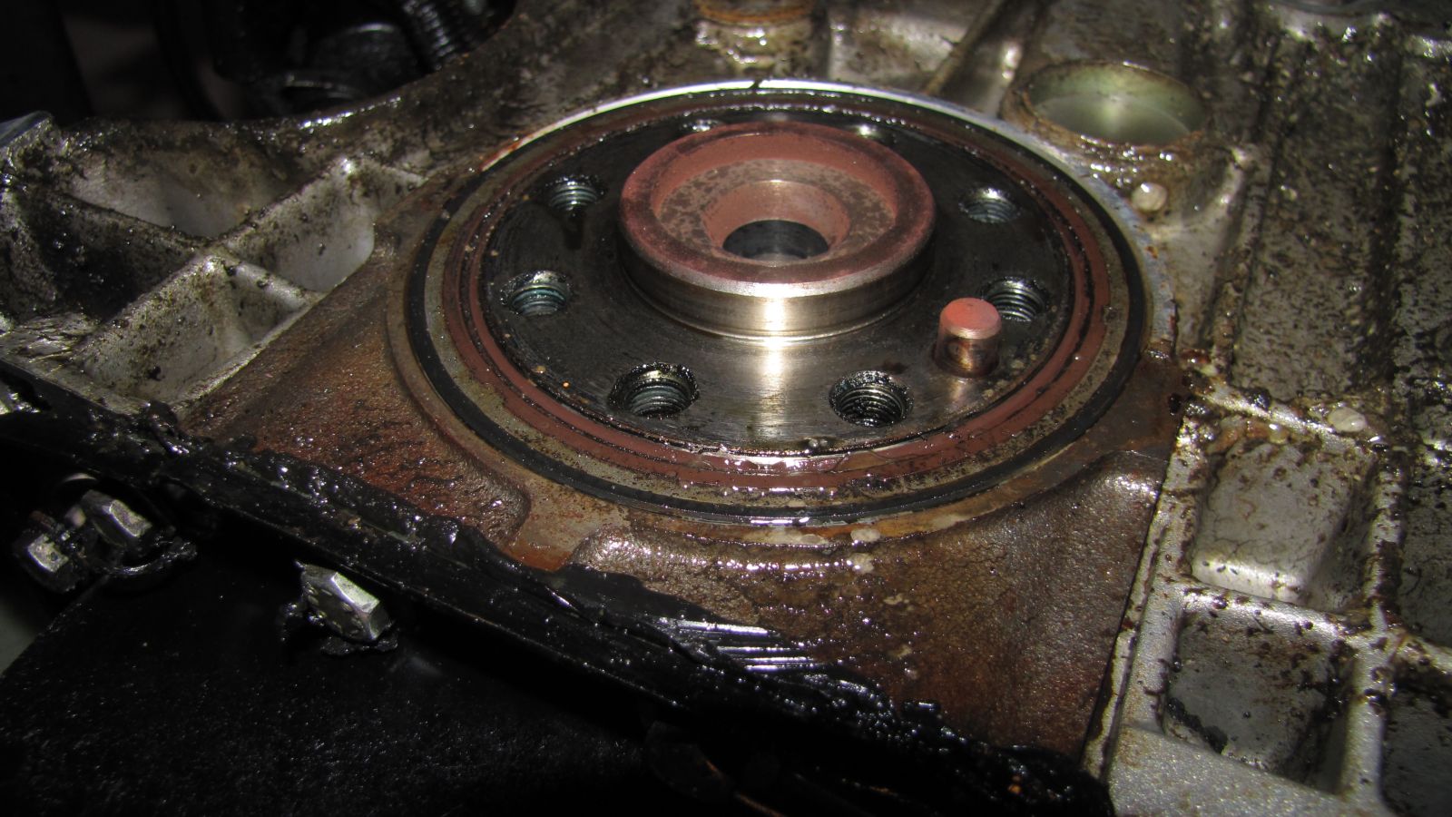 Avis sur fuite d'huile au niveau du volant moteur