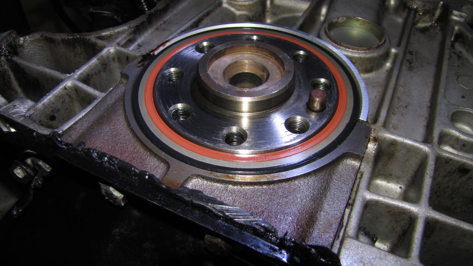 Avis sur fuite d'huile au niveau du volant moteur