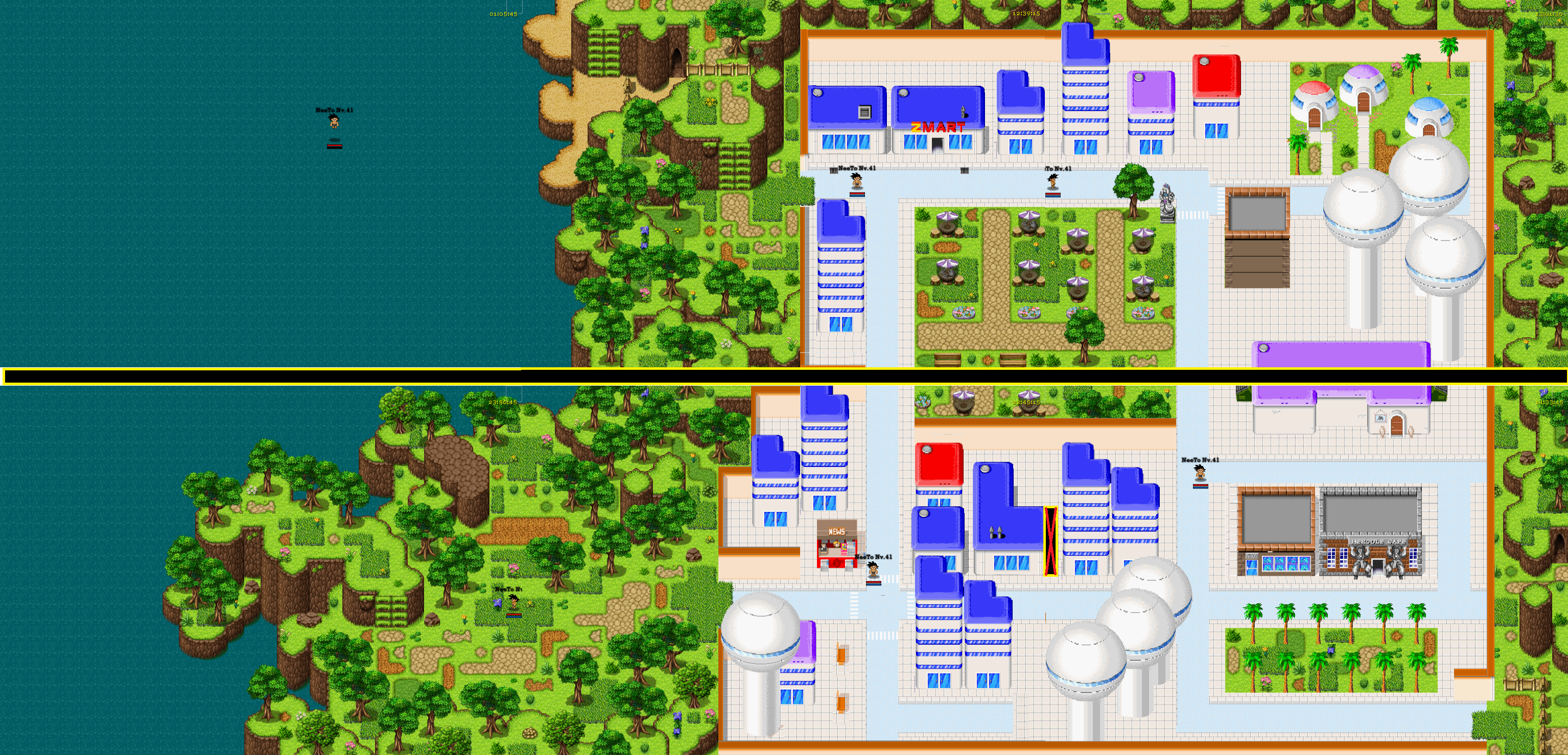 Mapas DBZ; City/Floresta - NeeTo