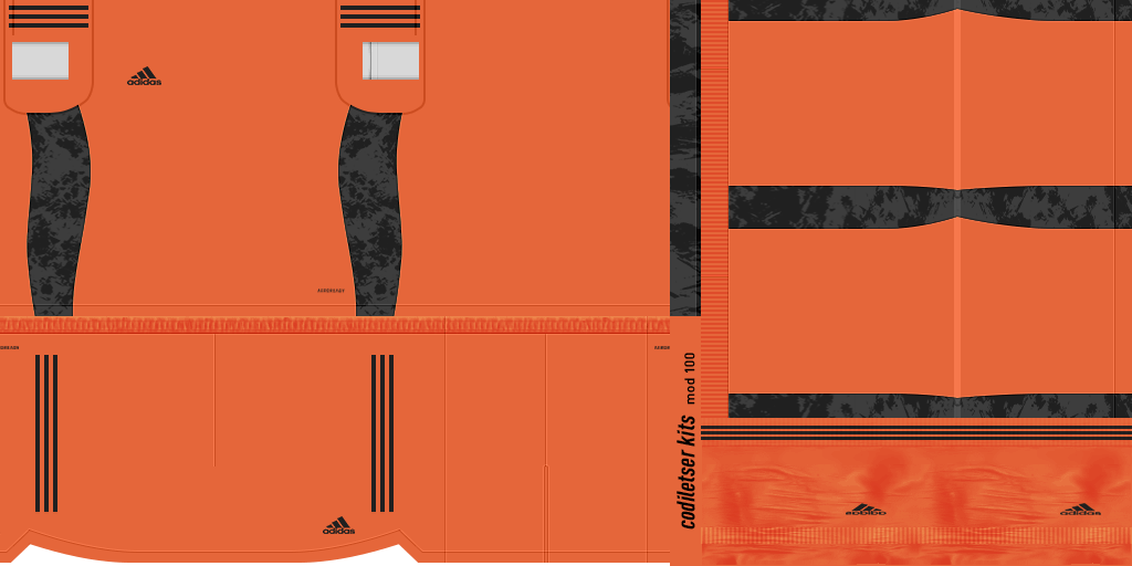 Kits by codiletser: Adidas Tiro 25 GK [Just Graphic Pattern]