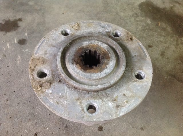 11 spline to keyed shaft.