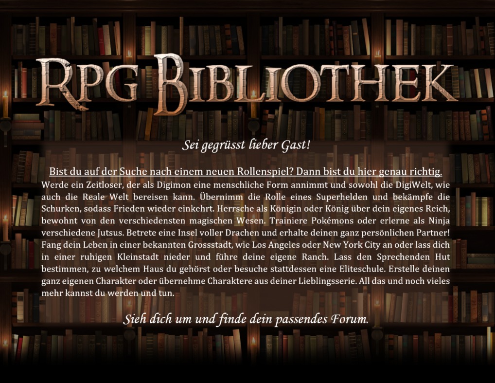 RPG Bibliothek