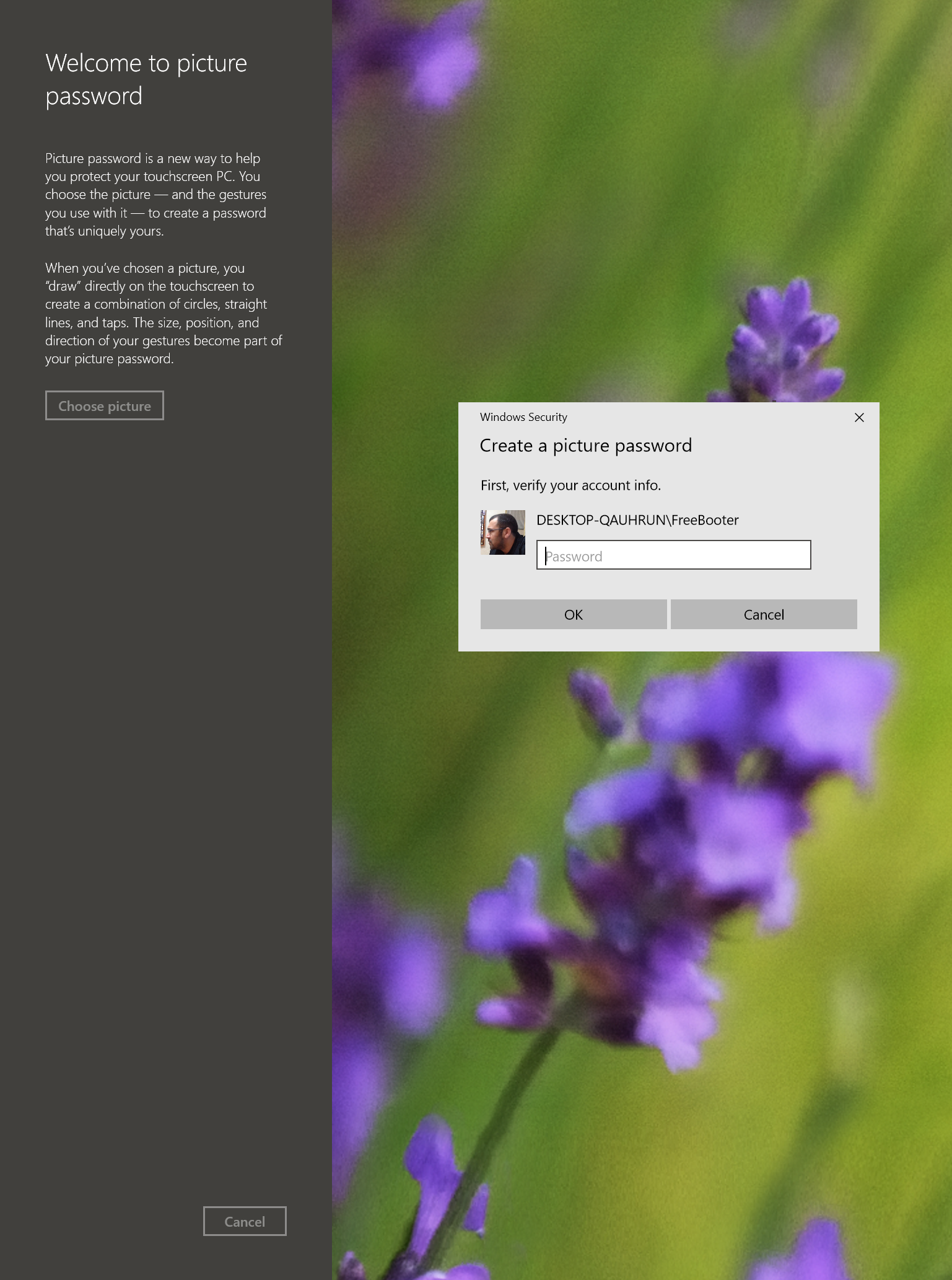 How to Set Up a Picture Password in Windows 10