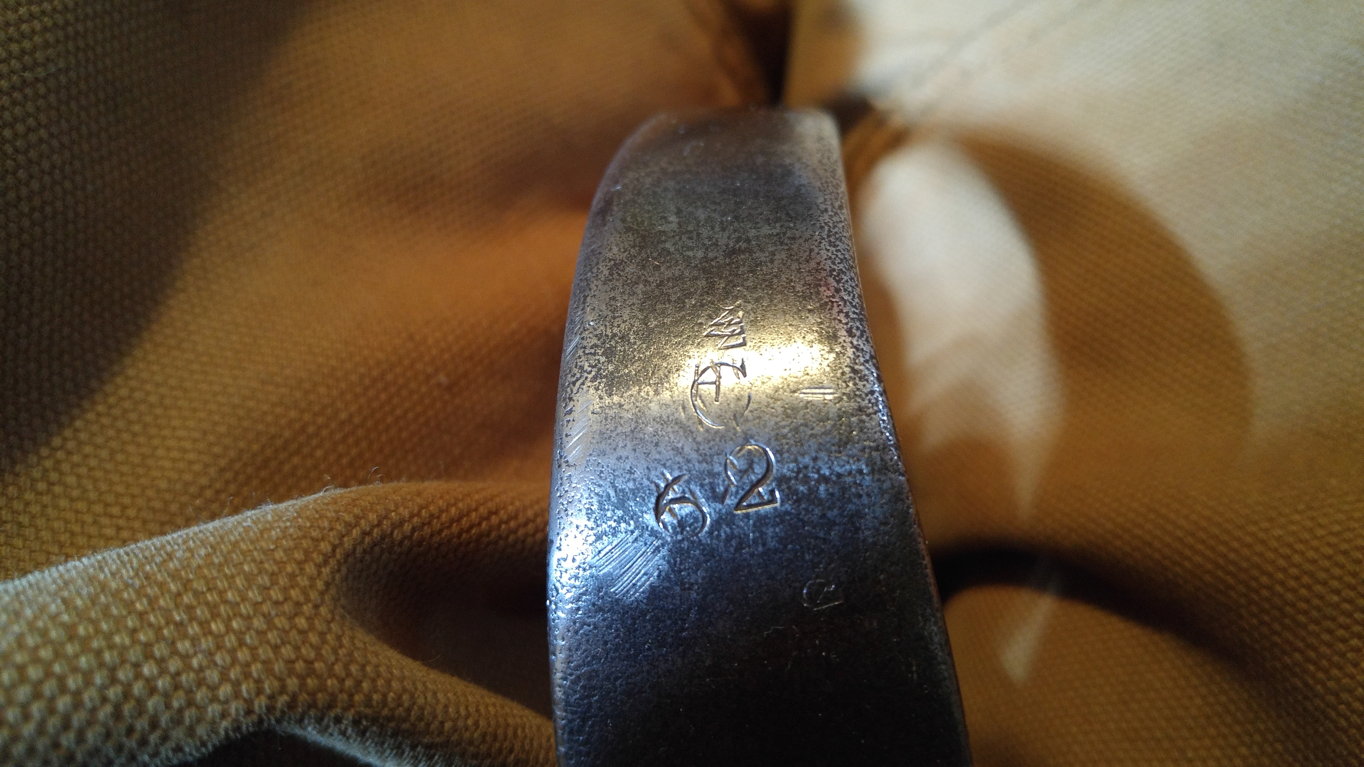 Markings on a D Guard Artillery Sabre