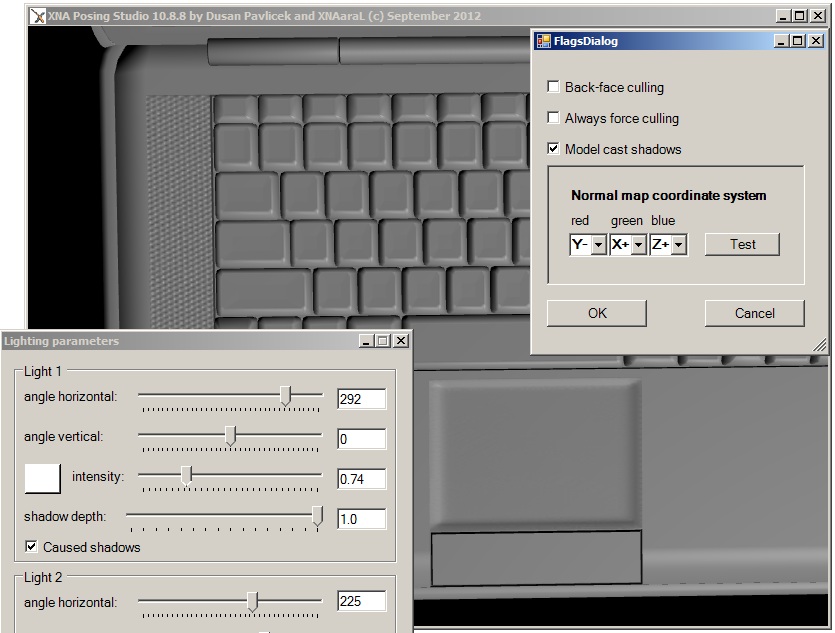 XNALara XNA Posing Studio 10.8.8