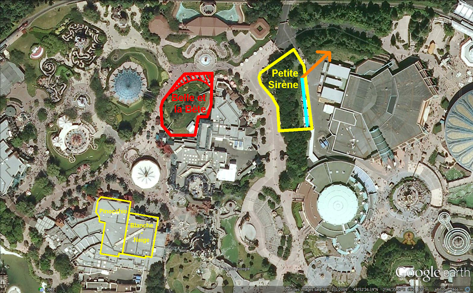 Disney-MGM Studios Europe, le master plan d'origine