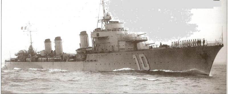 FRANCE CONTRE-TORPILLEURS CLASSE GUEPARD