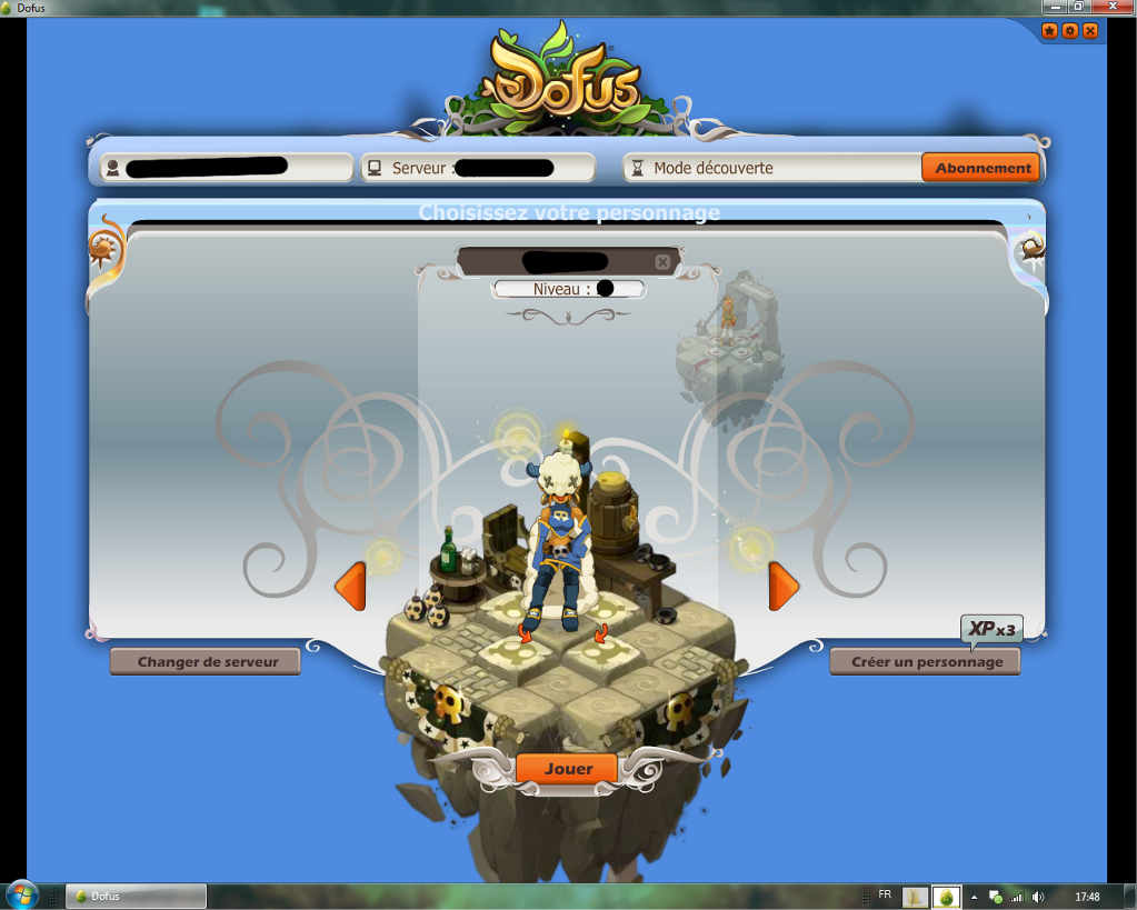 Nouveau thème Dofus 2: Lumière Bleue!