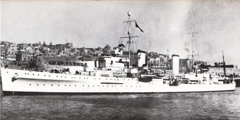 ROYAL NAVY CROISEURS LEGERS CLASSE ARETHUSA