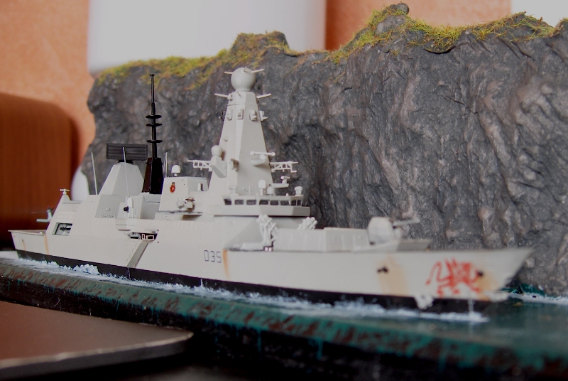 HMS Dragon type 45 batch2 1/700