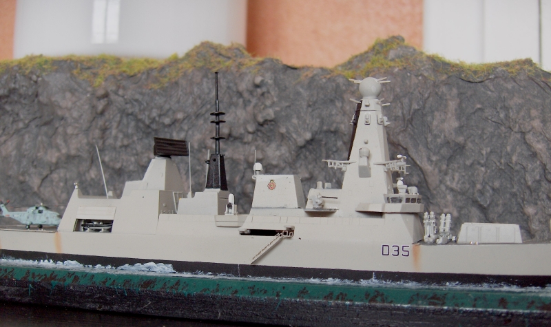 HMS Dragon type 45 batch2 1/700