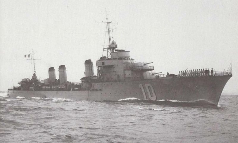 FRANCE CONTRE-TORPILLEURS CLASSE GUEPARD