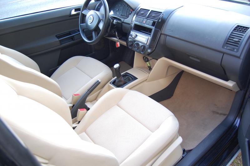 intérieur tissus beige polo 9n,9n3, 6n2