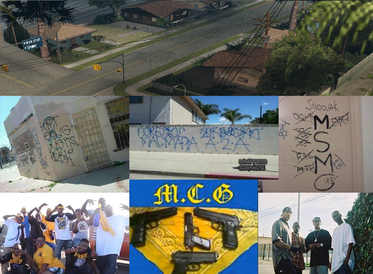 (PEA) 99 Ganton Mafia Crips (À lock)