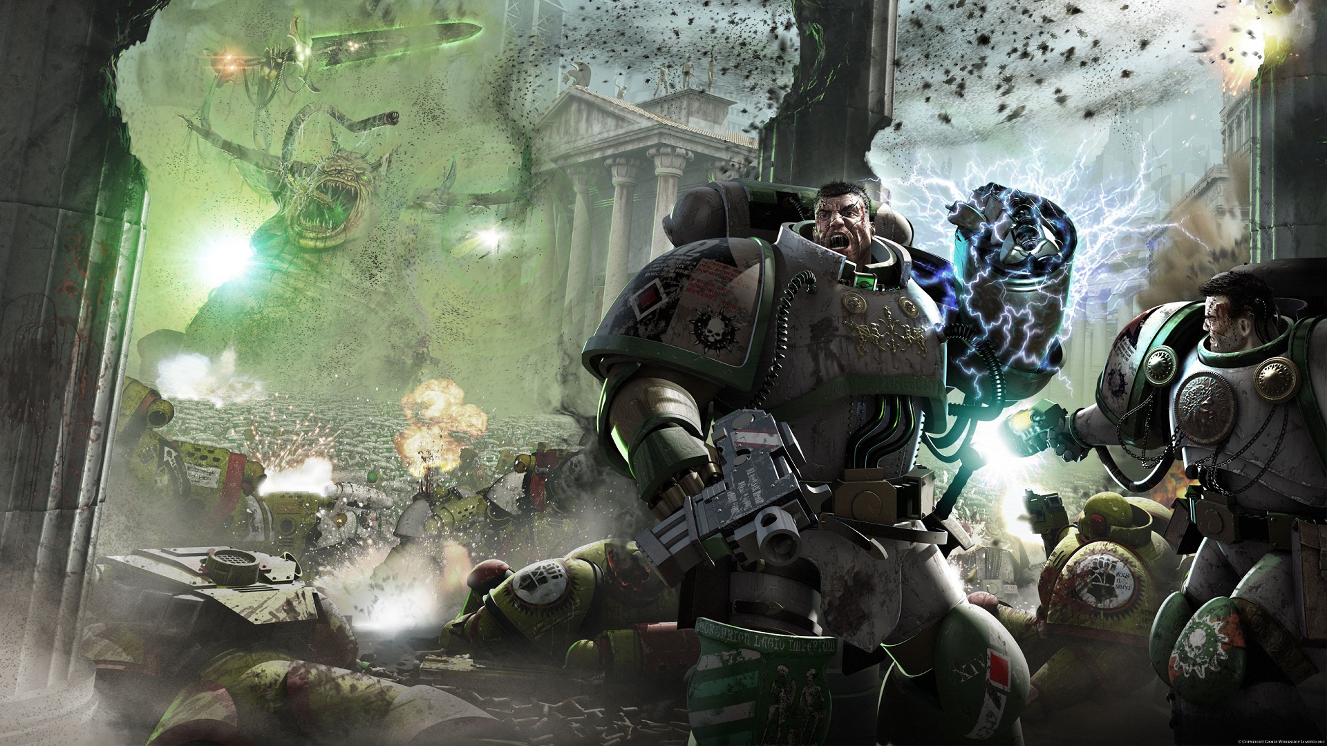 Wallpapers Hérésie d'Horus/Horus Heresy (mise en page/plus complet)