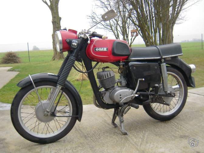 MZ 125 ETS a restaurer