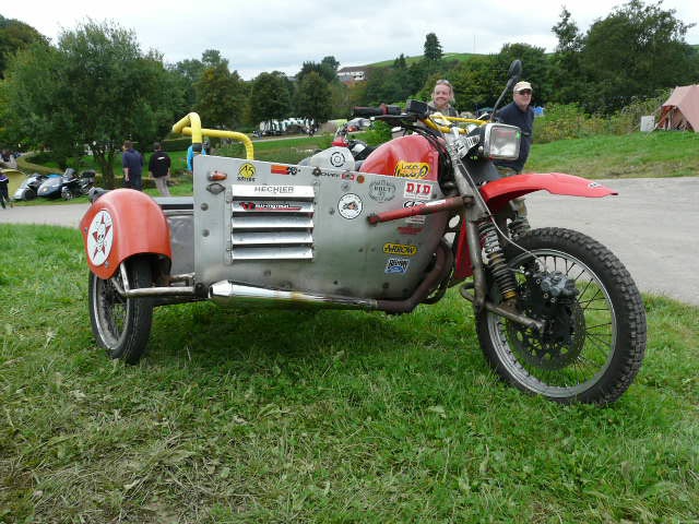 Rassemblement side-car de l'euro gespann treffen au Luxembourg