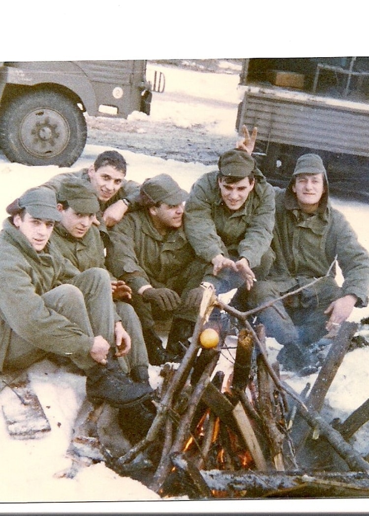 French army winter cap