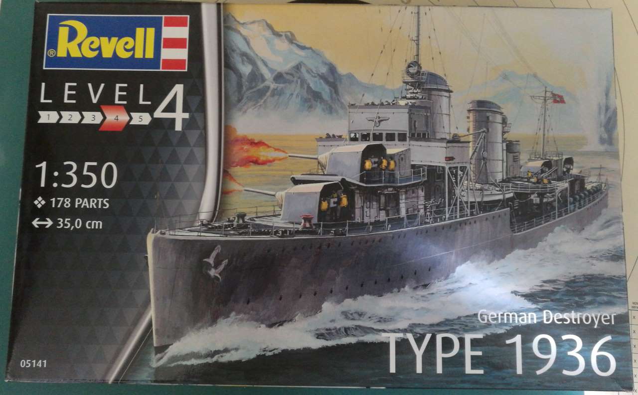 DKM Destroyer type 1936