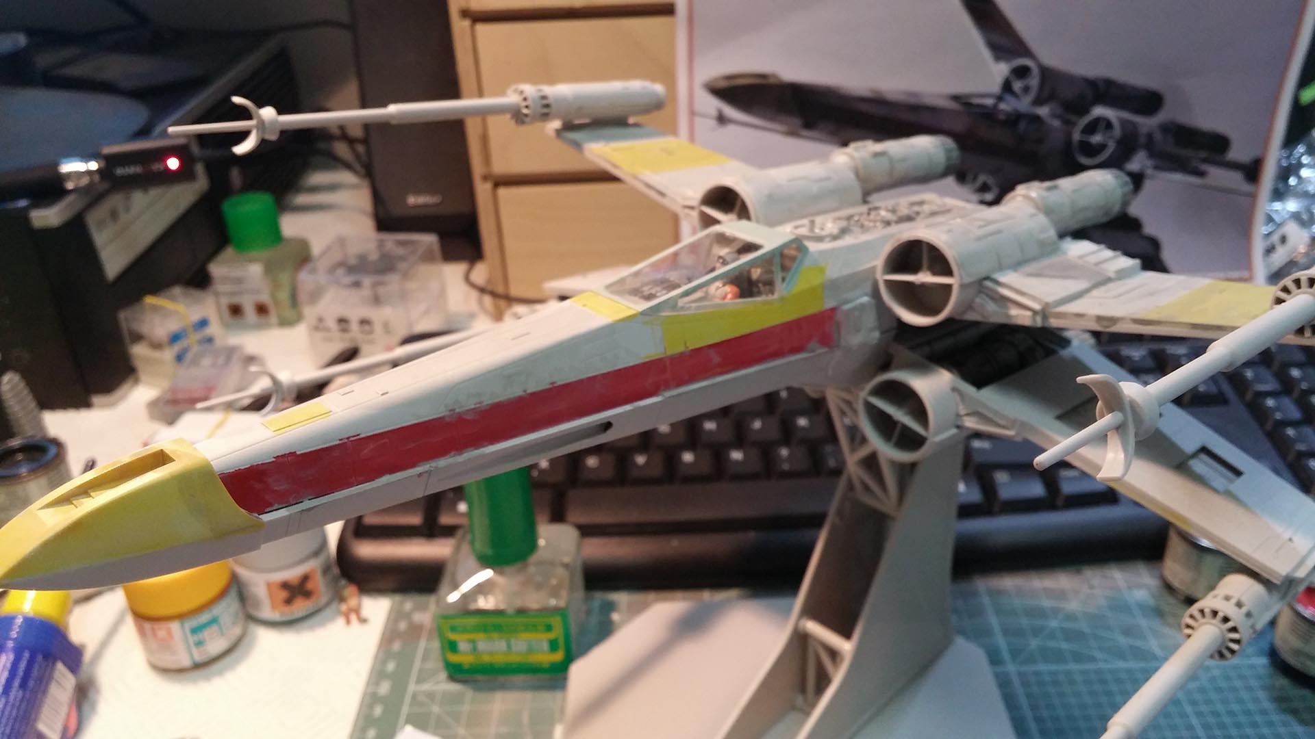 X-Wing Red 2 [FineMolds 1/48°] (montage)