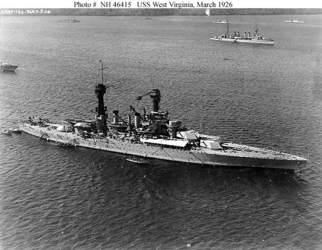 USN CUIRASSES CLASSE COLORADO