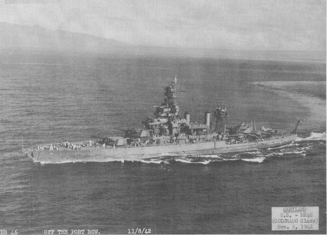 USN CUIRASSES CLASSE COLORADO