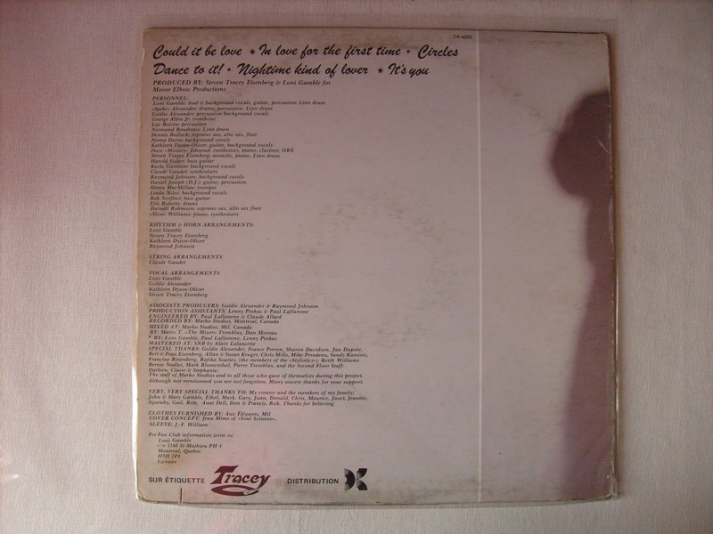 LP-LONI GAMBLE-1983-TRACEY REC