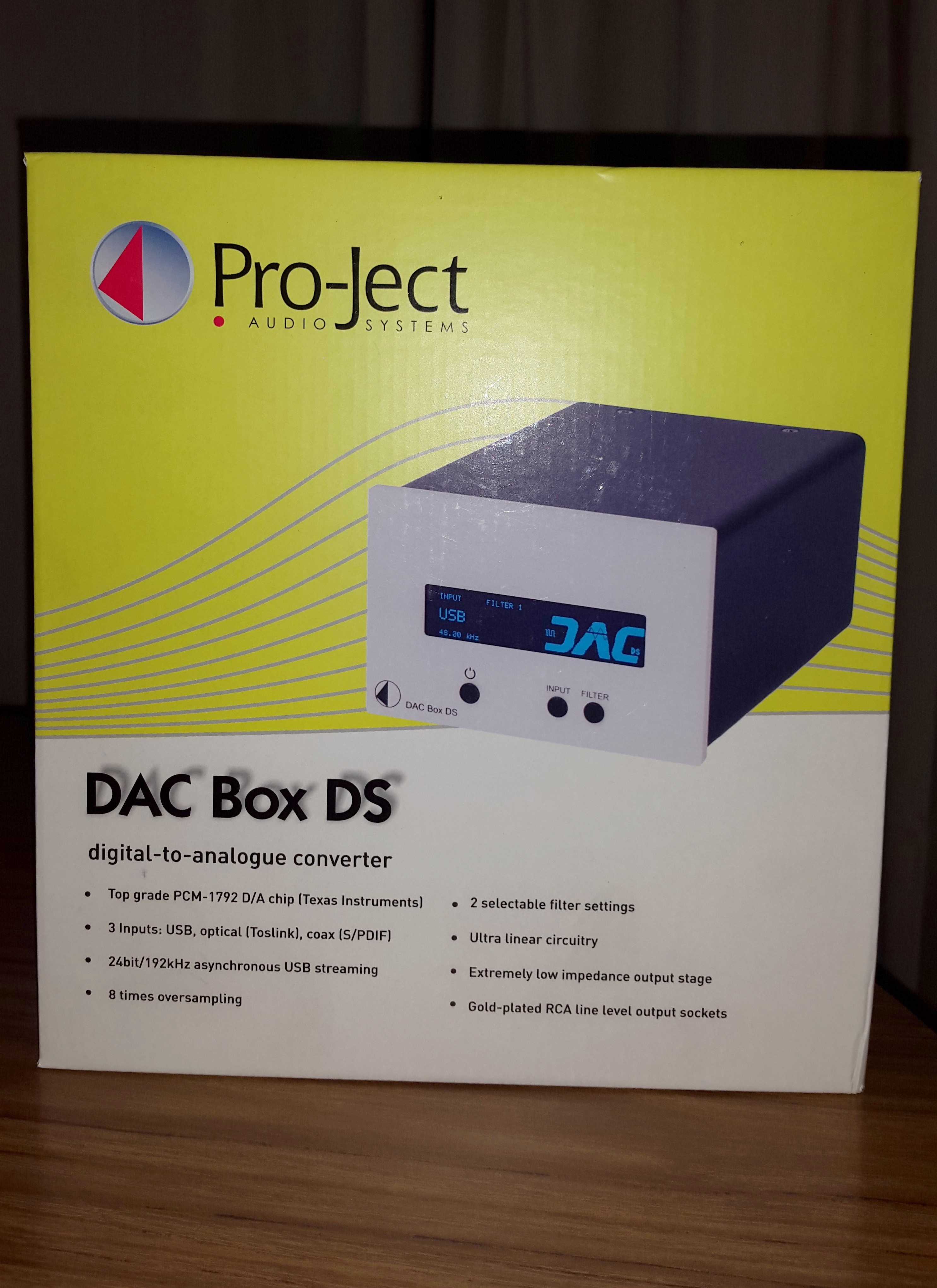 Vendo DAC Pro-ject Box DS
