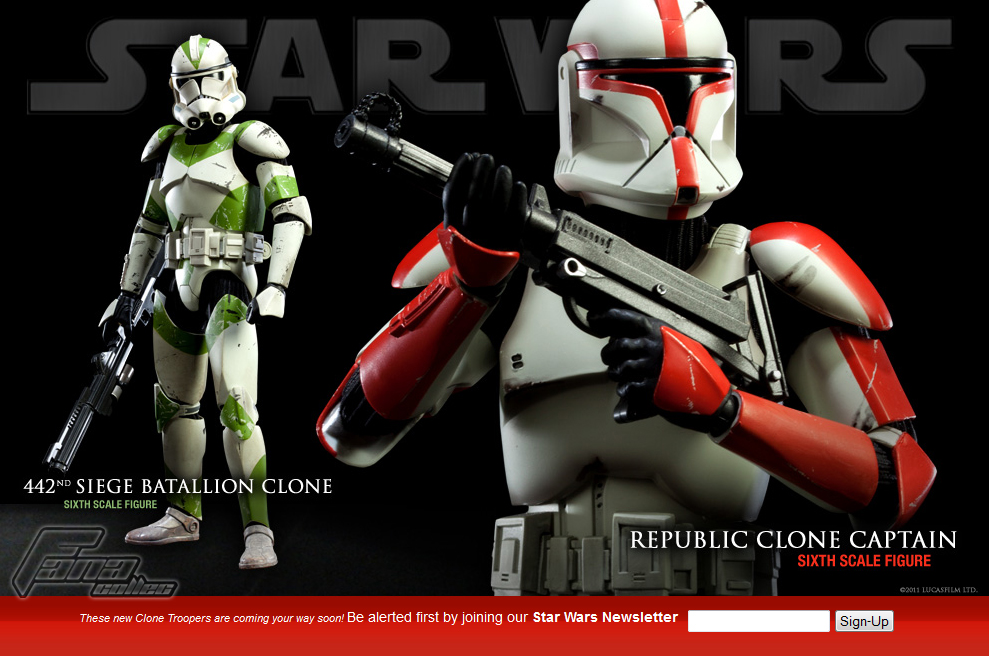CLONE WARS - 442st SIEGE BATTALLION CLONE TROOPER