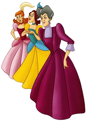La Cenicienta-Madrastra y Hermanastras