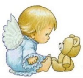 Angelito y osito