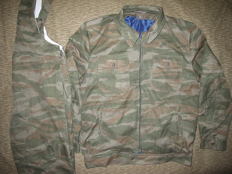Yugoslavia lizard pattern and derivative
